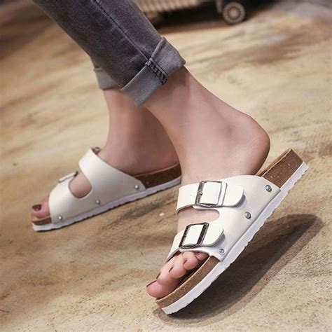 남여 공용 발편한 버클 슬리퍼 캐주얼 커플 여름신발 홈플러스 택배배송