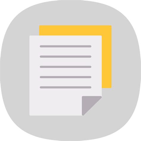 Files Flat Curve Icon 39239261 Vector Art At Vecteezy