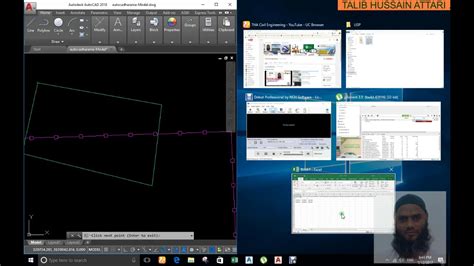 Autocad Lisp Click Excel Youtube