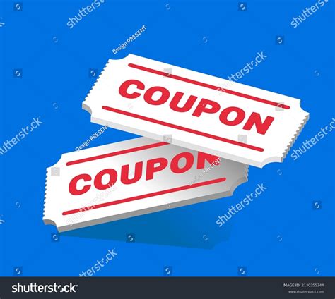 36351 쿠폰 3d 벡터 이미지 스톡 사진 및 벡터 Shutterstock