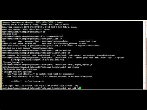 How To Get Started Developing Etherpad Lite On Github YouTube