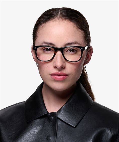 Sexy Girls Strong Thick Glasses Refractive Index Resin Lenses Black