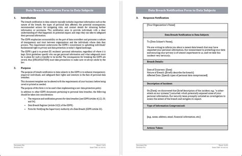 gdpr implementation toolkit itsm docs itsm documents and templates