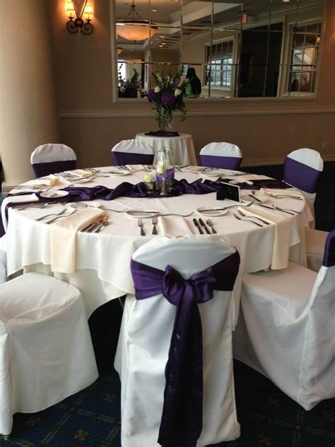 Lapispurple And Ivory Bnb Event Rentals Linens And More Event