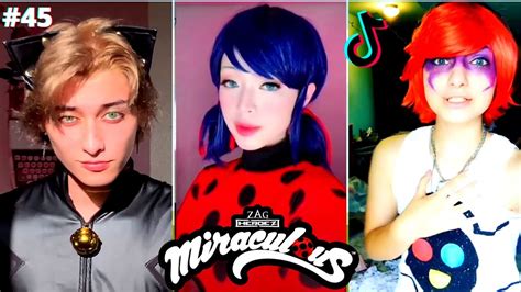 Miraculous Ladybug And Chat Noir Cosplay Tiktok 45 🐞 Youtube