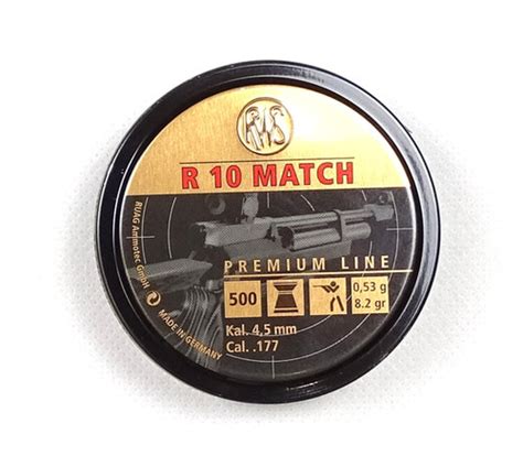 RWS R10 LG Durchmesser 4.50 - 1 Karton (25000 Stück) | Waffen Haider Graben