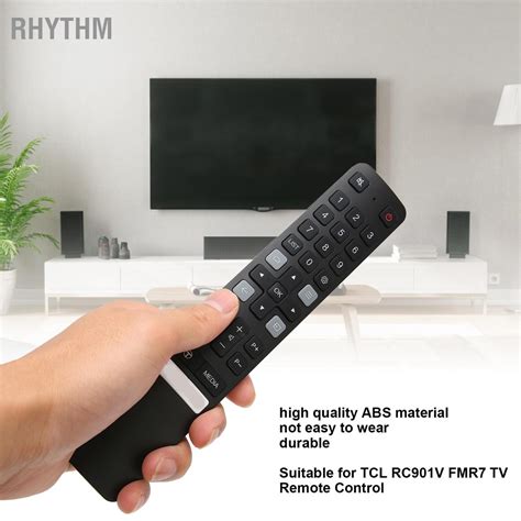 Rhythm การเปลี่ยนรีโมทคอนโทรล Universal TV Voice รีโมทคอนโทรลสำหรับ TCL ...