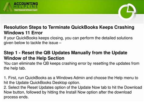 PPT Top Strategies To Fix QuickBooks Desktop Keeps Crashing Issue PowerPoint Presentation ID