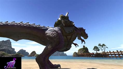 Ffxiv Tyrannosaur Mount Youtube