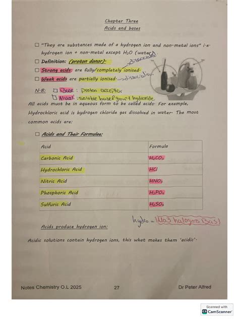 Acid Bases Notes Nb Pdf