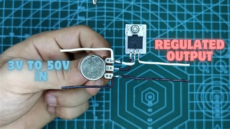 Mosfet Powerful Voltage Regulator Circuit IRFZ44 Mosfet