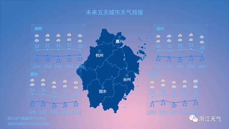 暂别高温雨水轮番登场杭城本周会入梅吗 浙江 天气 雷雨