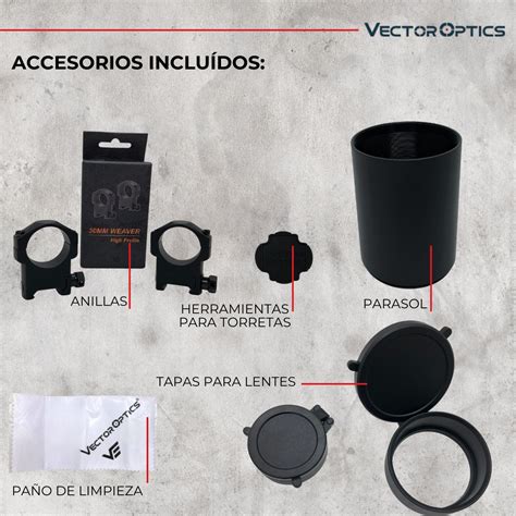 Mira Telesc Pica Vector Optics Sentinel X Pro 10 40x50 Caza Swat
