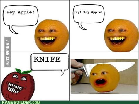 Annoying Orange Hey Apple Knife