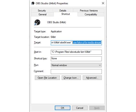 Using Webgbcam In OBS Mavica S Corner