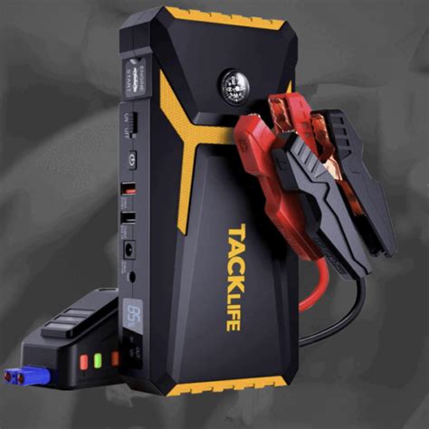Today Only Tacklife A Jump Starter Phone Charger And Flashlight For Shipped Clark Deals