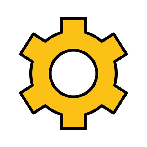 Premium Vector Configuration Gear Setting Icon