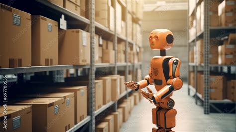Warehouse Management With Automated Robotics Warehousing And Technology Connections Using