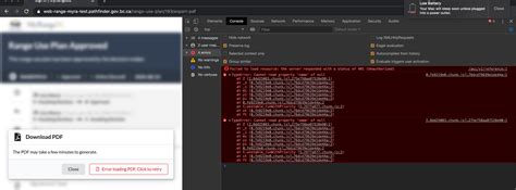 error generating a pdf · issue 739 · bcgov range web · github