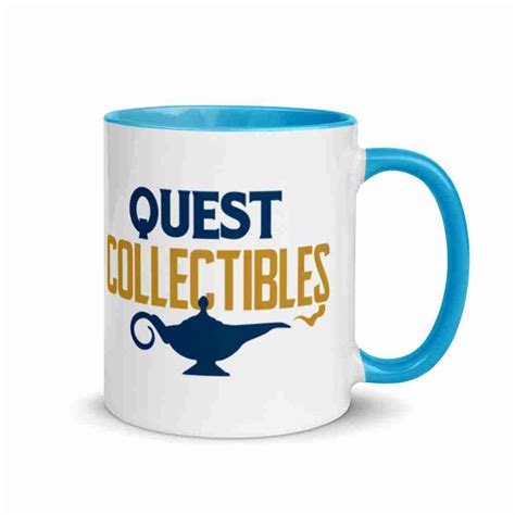 Quest Collectibles Ceramic Mug Logo 11 Oz Color Inside