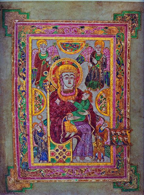 The Book Of Kells Maria Click For Higher Resolution
