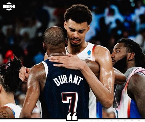 Victor Wembanyama Talks About What He Said To Kevin Durant After The