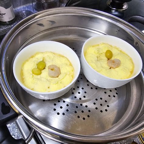 오븐없이 부드럽게 만든 일식계란찜