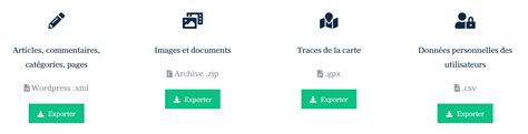 Export Content To Another Website