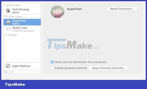 Changing User On Macbook Has Lost Admin Rights What Should