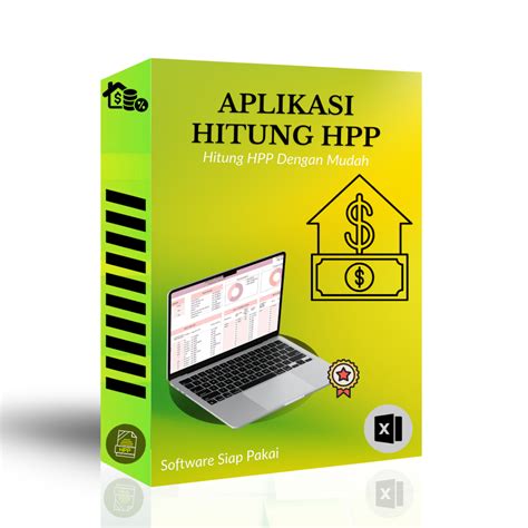 Jual Sftware Hitung Hpp Harga Pokok Penjualan Berbasis Excel Mudahdan Siap Pakai Shopee