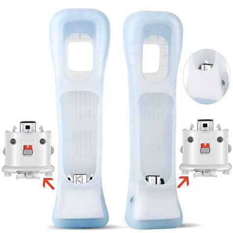 Amazon.com: Machine-Ya 2 Pack Wii Motion Plus Adapter,with Silicon Case for wii Remote ...