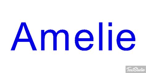 Amelie Name Animated  Logo Designs