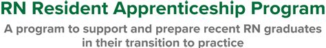 Rn Resident Apprenticeship Program