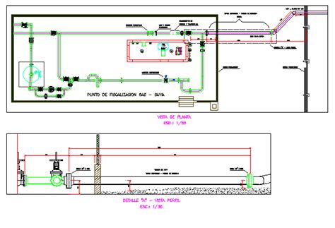 Gas Piping Details Dwg Detail For Autocad Autocad Piping 55 Off