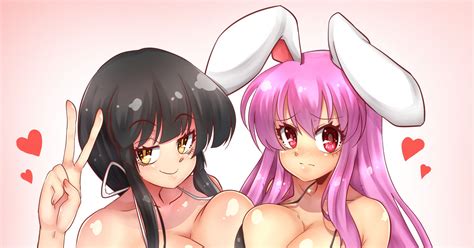 東方 永遠亭にようこそ♪ いりすのイラスト Pixiv