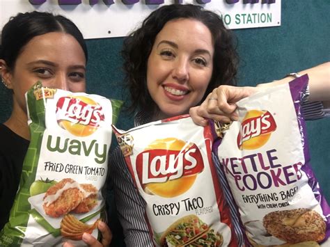 Taste Testing The New Lays Potato Chip Flavors Video