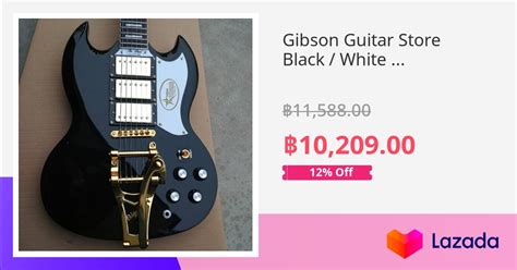 Gibson Guitar Store สีดำ ขาวไวน์แดงสีที่กำหนดเอง Sg กีตาร์ไฟฟ้า