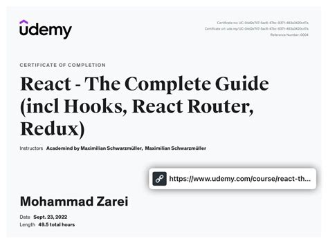 shayan zarei on linkedin react udemy udemycourse