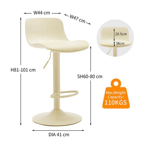 Clio Bar Chair With Cushion