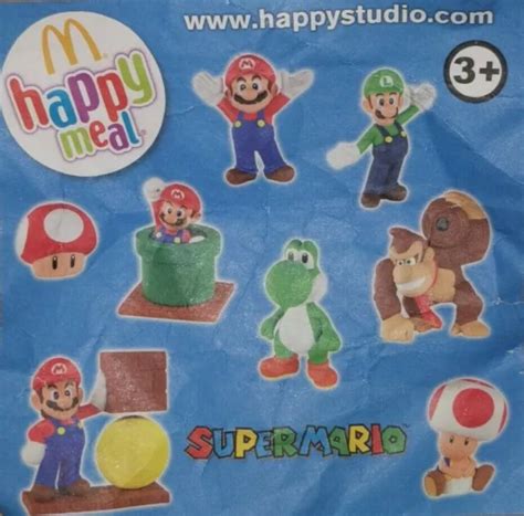 Mcdonalds Happy Meal Super Mario Bros Mario And Luigi Van Toy Eur 365