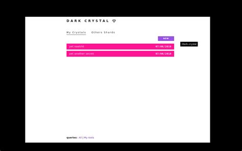 Dark Crystal Key Recovery On Secure Scuttlebutt Dark Crystal
