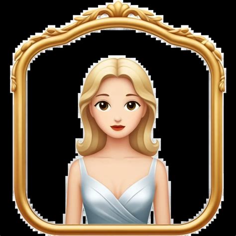 Intimate Reflection Of Elegance Emoji Ai Emoji Generator