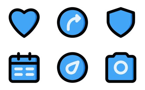 Circle Ui Basic Icon Pack Color Lineal Color 40 Svg Icons