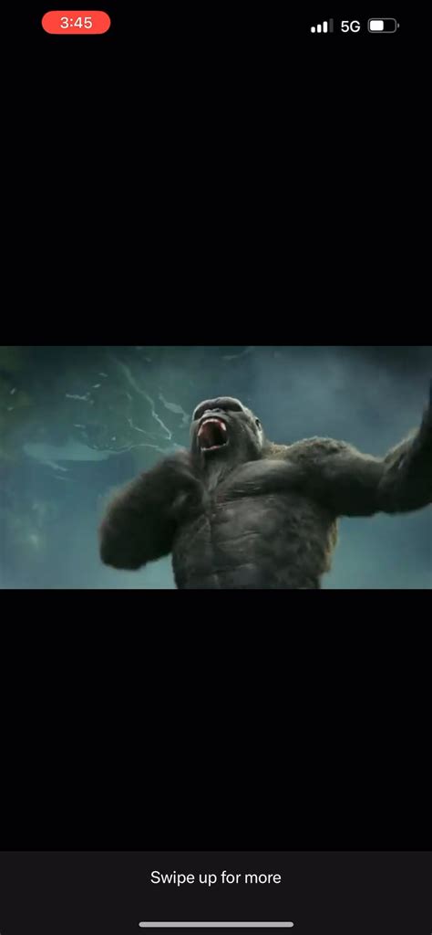 New Footage Of Kong In Gxk R Godzilla