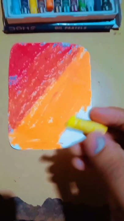 Trick With Oil Pastels Youtube
