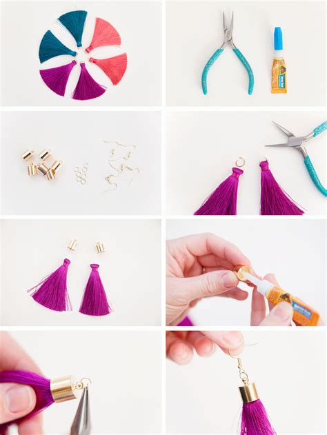 DIY Tassel Earrings Craft Ideas Tell Love And Party