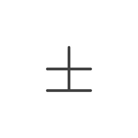 Plus Minus Symbol