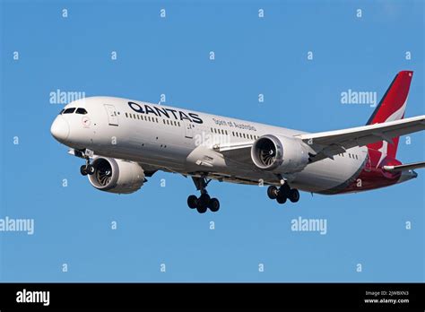 Richmond British Columbia Canada 29th Aug 2022 A Qantas Boeing 787