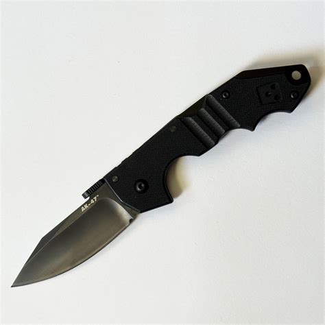 Bladebinge Cold Steel Mini Ak 47 Cts Xhp Dlc Hollow Grind