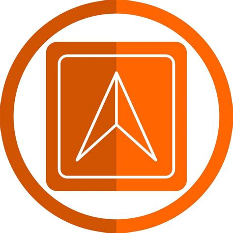 Cursor Glyph Orange Circle Icon 42780985 Vector Art At Vecteezy